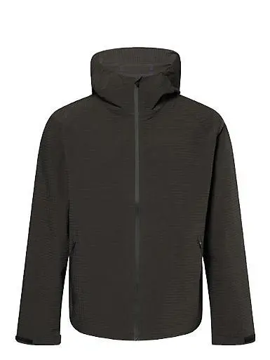 HIKING PATROL Arc Ripstop Hooded Woven Jacket - Charcoal Black