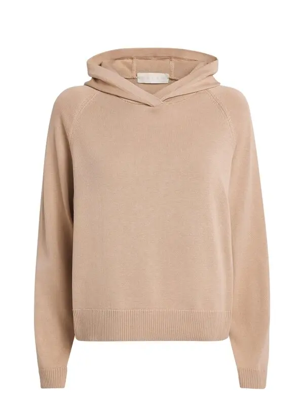 Falke Silk-cotton Relaxed Hoodie - Beige