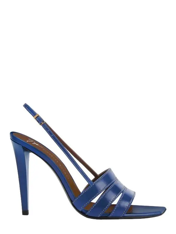 GIUSEPPE ZANOTTI Brivido 105 Slingback Sandals - Blue