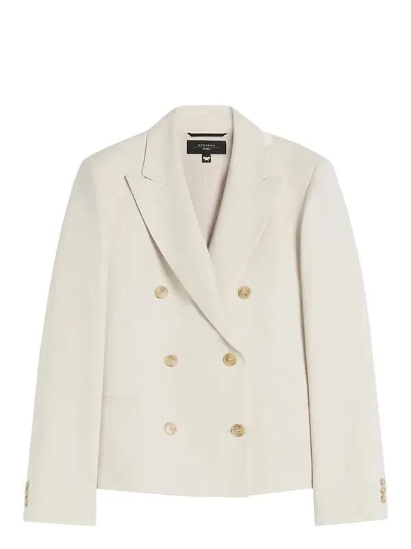 Max Mara Double-breasted Blazer - Beige