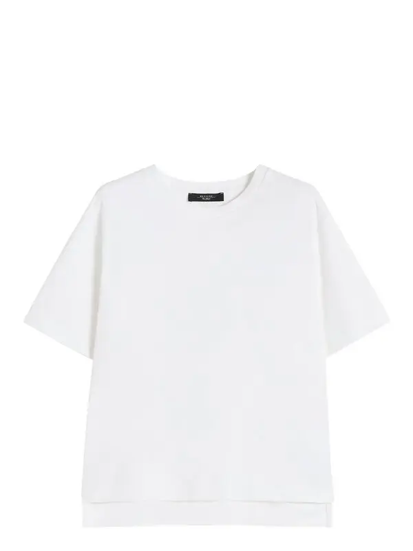 Max Mara Cotton T-shirt - White