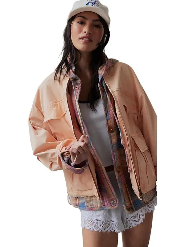 Free People Daybreaker Parka - Bleached Apricot