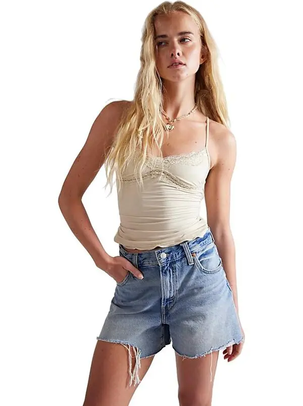 LEVI'S Ribcage Denim Shorts - Blow My Mind