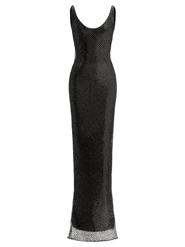 Ralph Lauren Geneva Embellished Evening Dress - Black