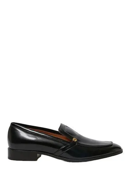 Stella McCartney Brushed Bicolor Loafers - Black