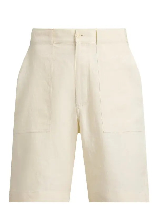 Ralph Lauren Hand-tailored Relaxed Fit Chino Short - Deckwash White