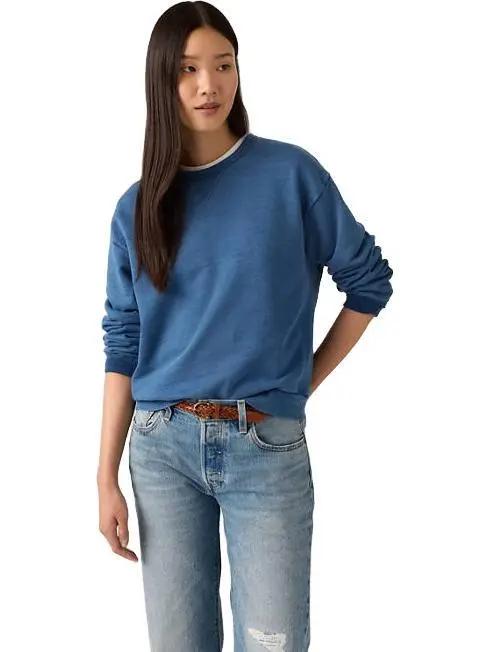 LEVI'S Heritage Crewneck Sweatshirt - Indigo