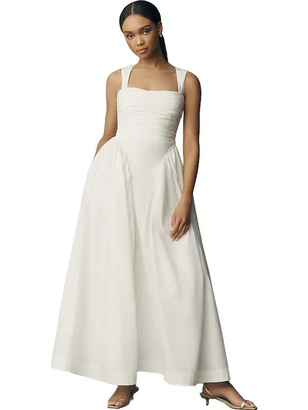 AMUR Galilea Maxi Dress - Ivory