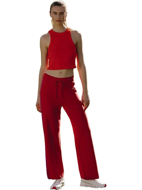 Sundry Sweater Pants - Vermillion