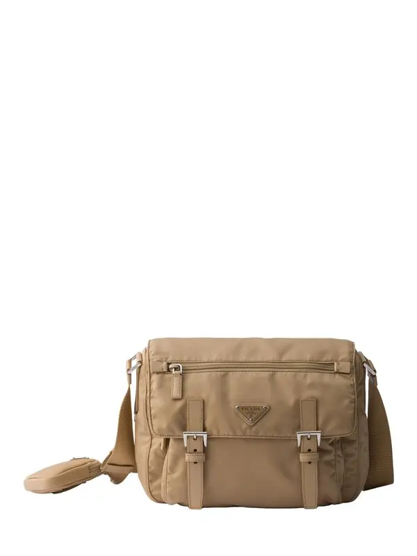 Prada Re-nylon Shoulder Bag - Brown