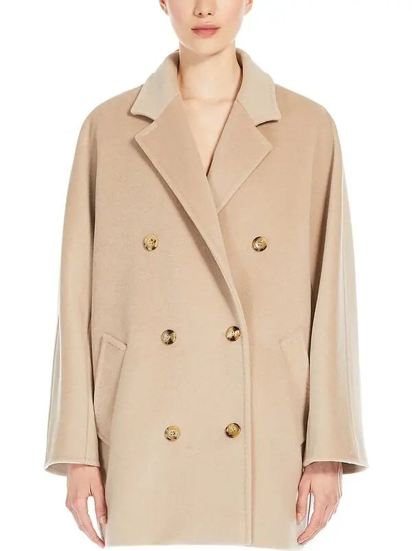 Max Mara Rebus Short Coat - Ecru