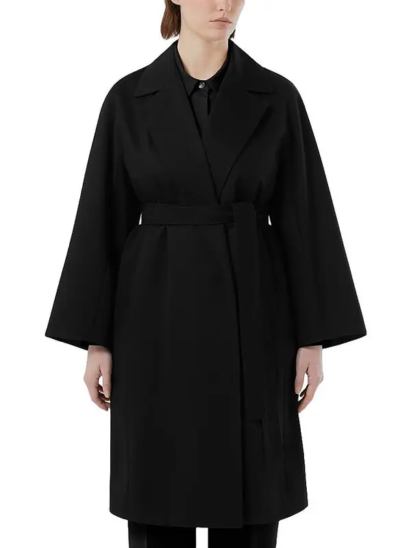 Marina Rinaldi Nulzio Raincoat - Black