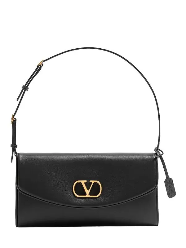 Valentino Garavani Small Shoulder Bag With Vlogo Signature - Black