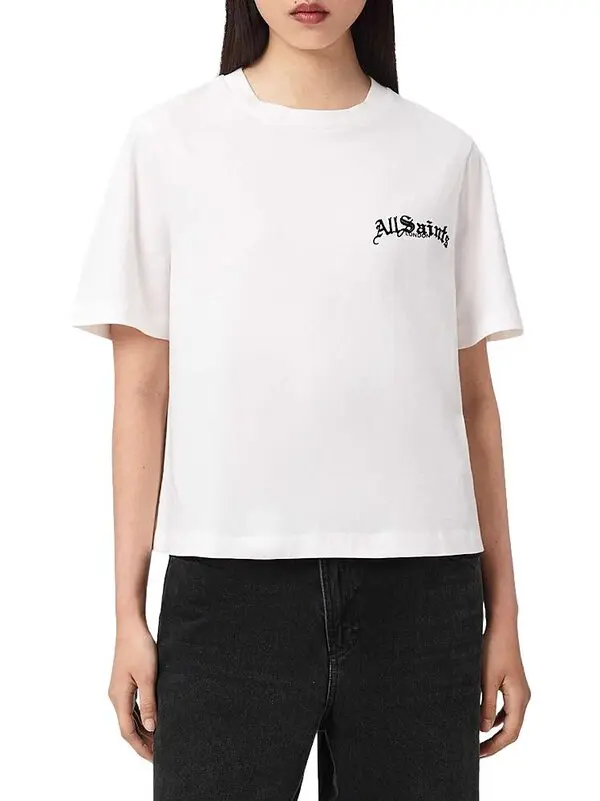 ALLSAINTS Descent Lisa Tee - Chalk White