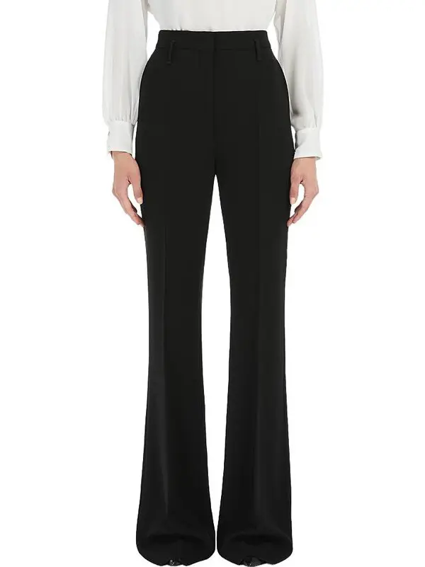 Max Mara Alabama Flare Trousers - Black
