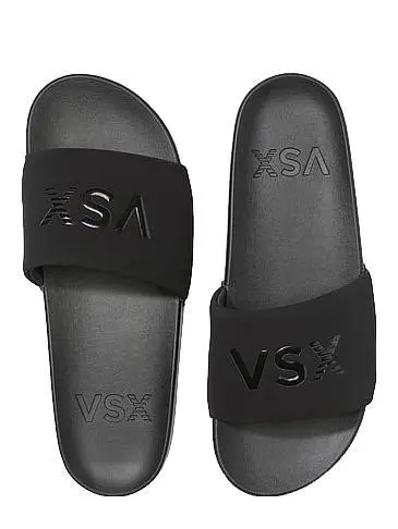 Victoria's Secret Vsx Slide Sandals - Black
