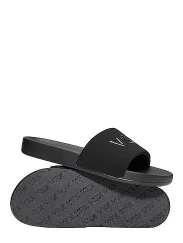 Victoria's Secret Vsx Slide Sandals - Black
