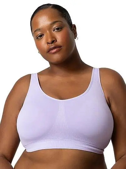 Victoria's Secret Curvy Couture Smooth Seamless Built-up Bra - Purple