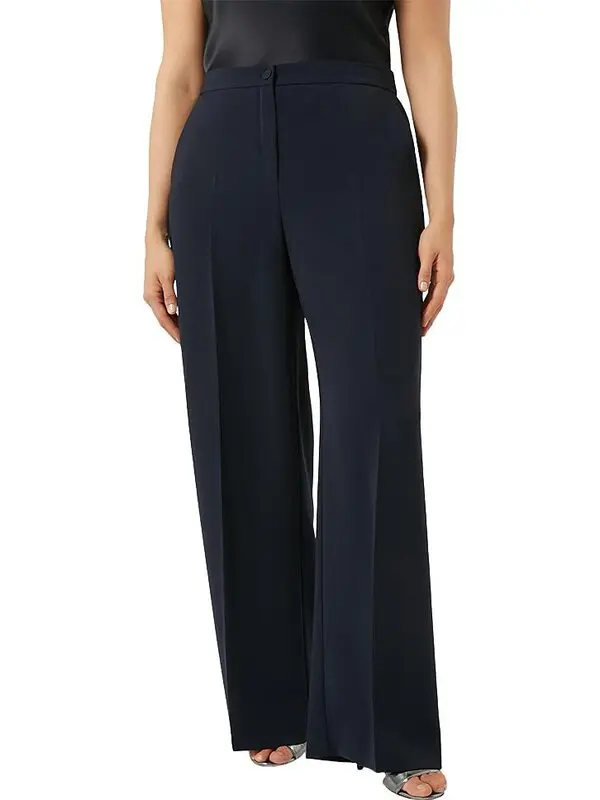 Marina Rinaldi Riccor Straight Pants - Midnight Blue