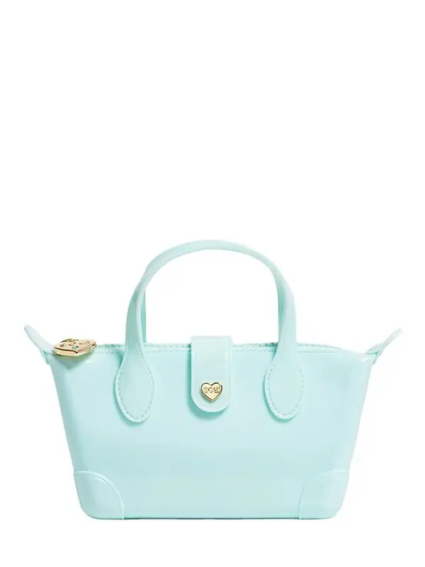 Stoney Clover Lane Mini Jelly Pouchette Crossbody Bag - Teal