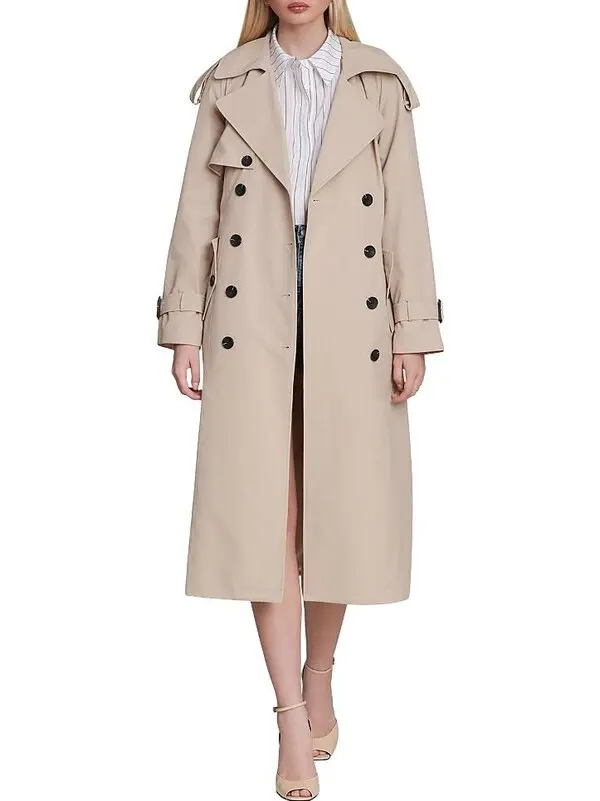 Avec Les Filles Trench Coat - Wheat