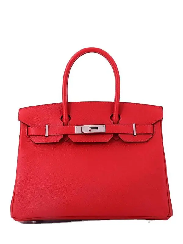 Hermès Birkin 30 Handbag - Rouge Vif