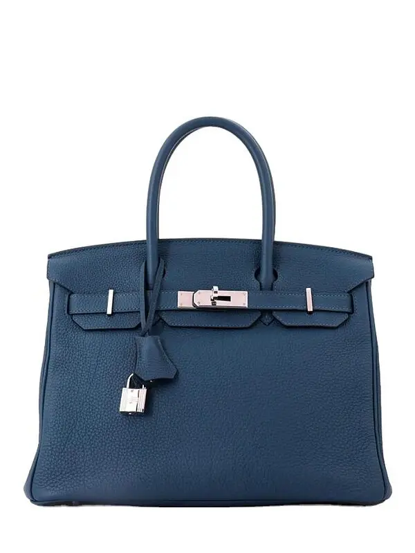 Hermès Birkin 30 Handbag Togo With Palladium Hardware - Colvert
