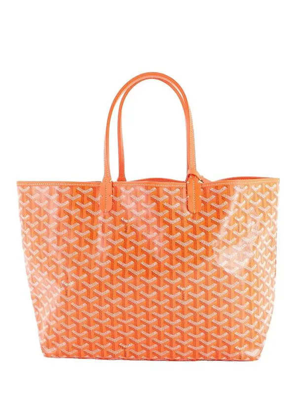 Goyard Pm Saint Louis Tote Coated Canvas - Orange
