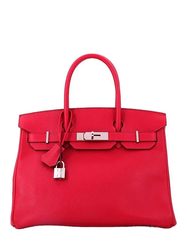 Hermès Birkin 30 Handbag - Rouge Casaque