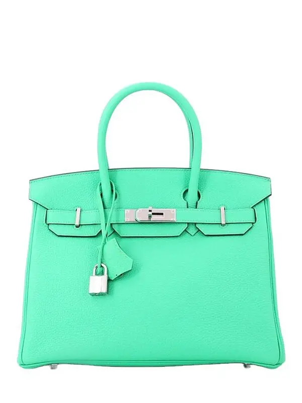 Hermès Birkin 30 Handbag - Vert Comics