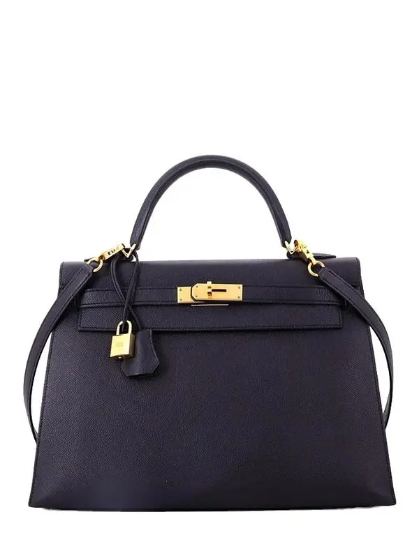 Hermès Kelly 32 Handbag - Noir