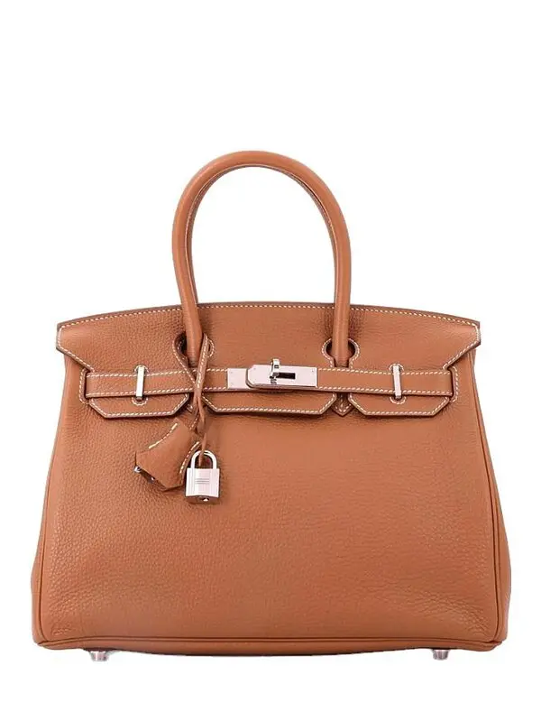 Hermès Birkin 30 Handbag - Gold