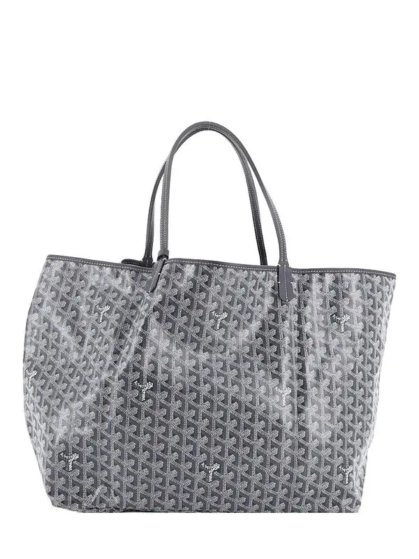 Goyard Gm Saint Louis Tote Coated Canvas - Gray