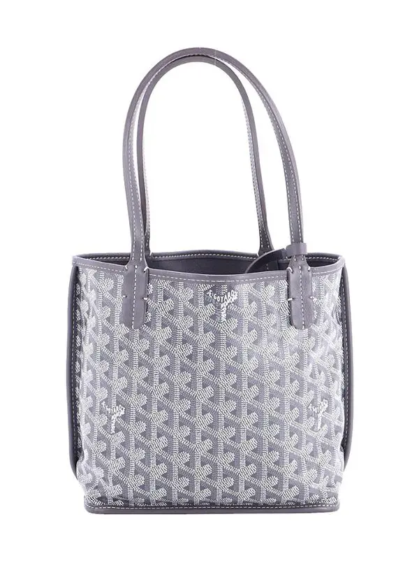Goyard Mini Anjou Reversible Tote - Gray