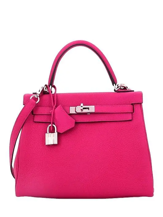 Hermès Kelly 25 Handbag - Framboise