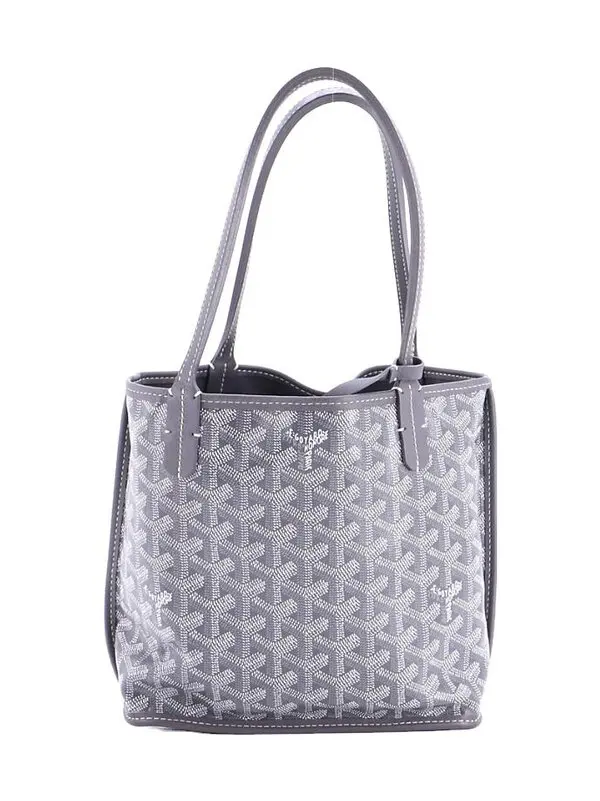 Goyard Mini Anjou Reversible Tote - Gray