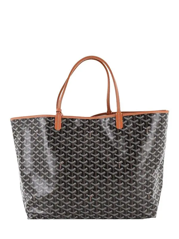Goyard Gm Saint Louis Tote Coated Canvas - Brown