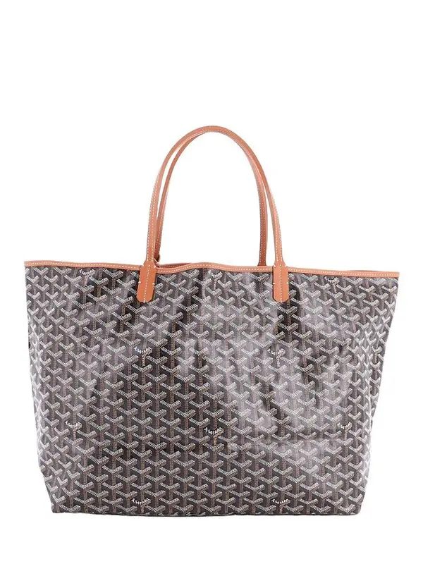 Goyard Saint Louis Gm Tote Coated Canvas - Brown