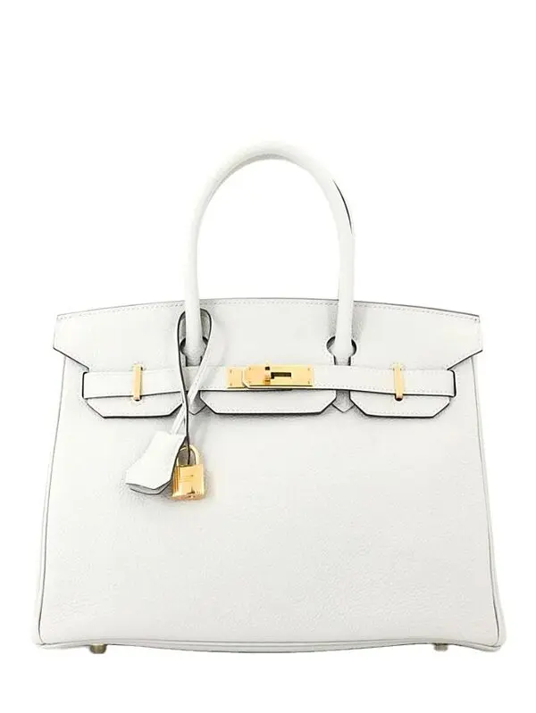 Hermès Birkin 30 Handbag - Gris Neve