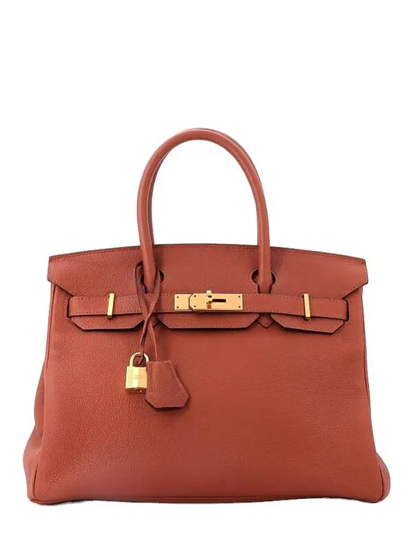 Hermès Birkin 30 Handbag - Cuivre