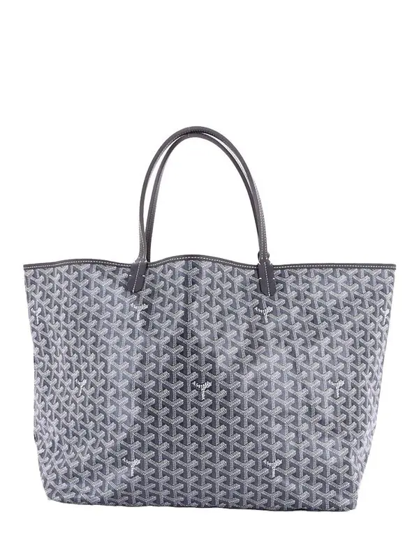 Goyard Gm Saint Louis Tote Coated Canvas - Gray