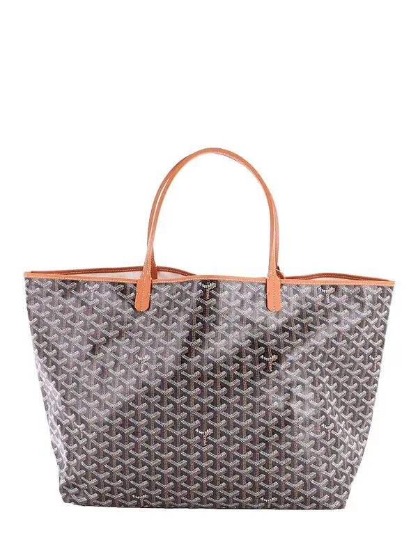 Goyard Gm Saint Louis Tote Coated Canvas - Brown