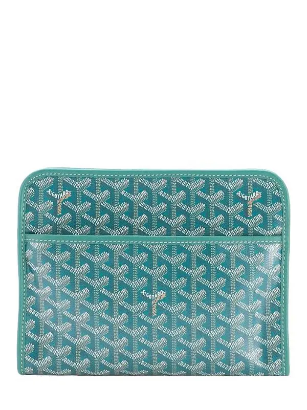 Goyard Mm Jouvence Toiletry Pouch Coated Canvas - Green