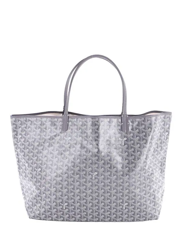 Goyard Gm Saint Louis Tote Coated Canvas - Gray
