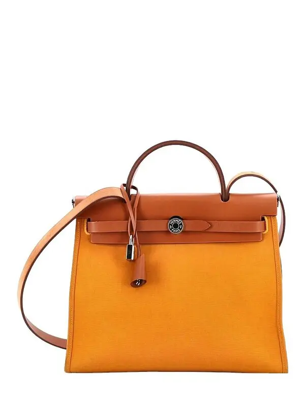 Hermès 31 Herbag Zip - Orange