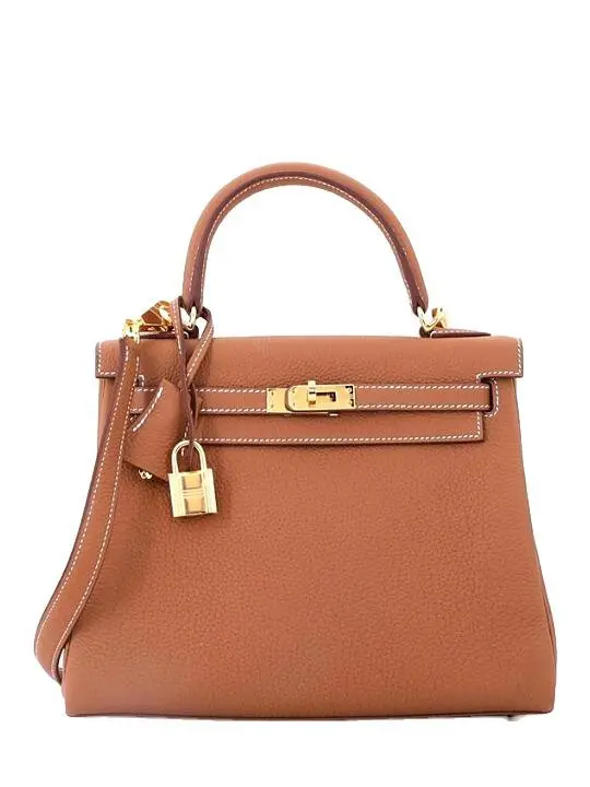 Hermès Kelly 25 Handbag - Gold