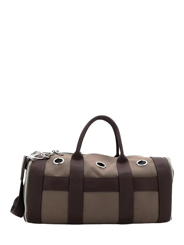 Hermès Carrying Dog Bag Canvas - Green