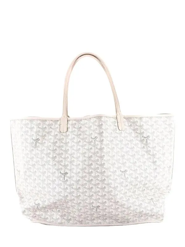 Goyard Gm Anjou Reversible Tote Coated Canvas - White