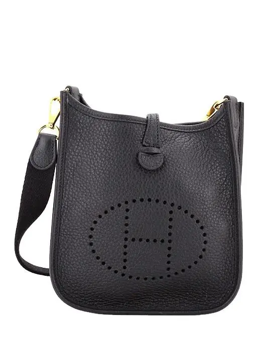 Hermès Tpm Evelyne Bag Gen Iii - Black