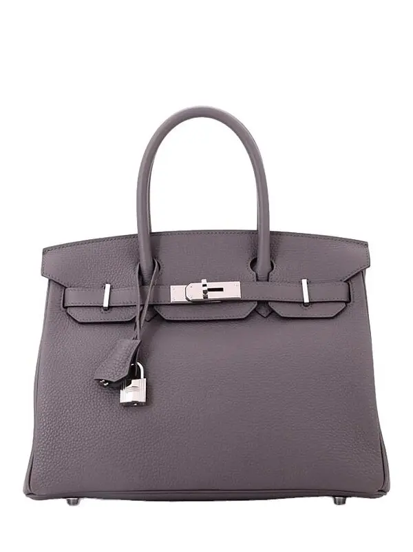 Hermès Birkin 30 Handbag - Etain